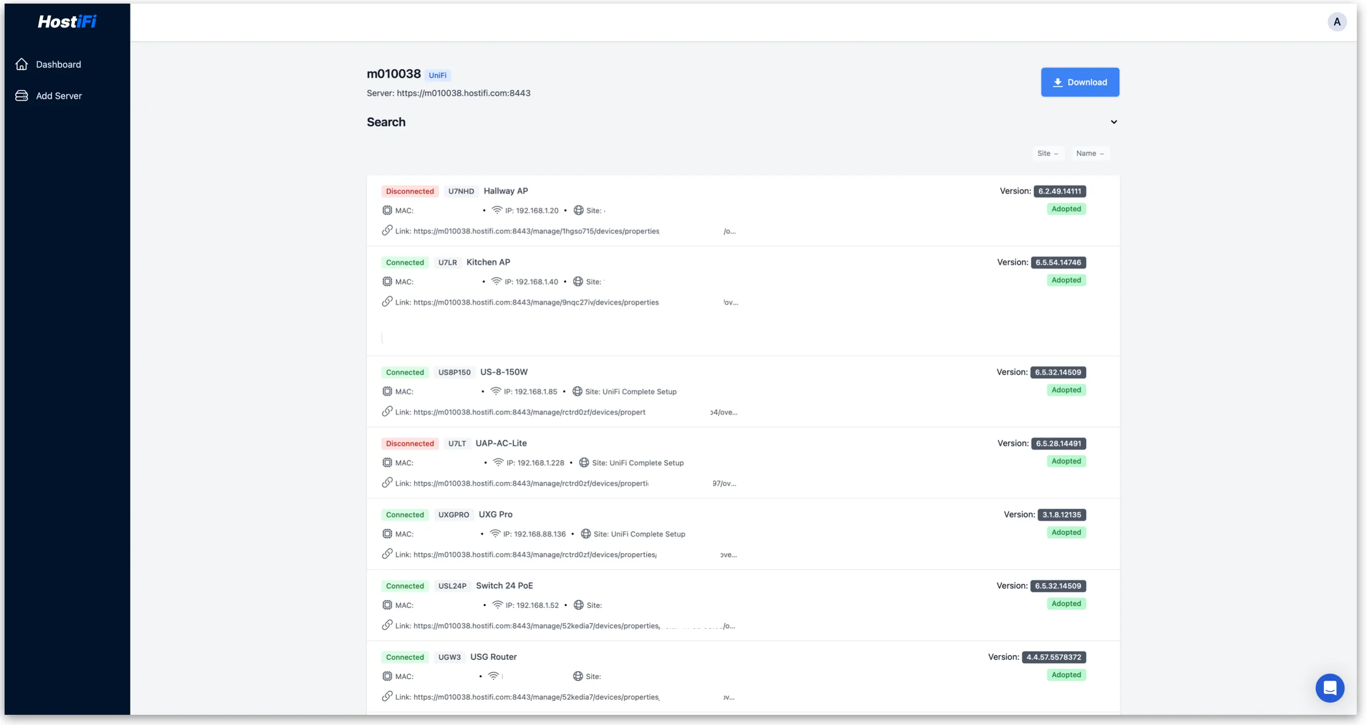 Introducing HostiFi Export, an easy to use export app for UniFi and UISP